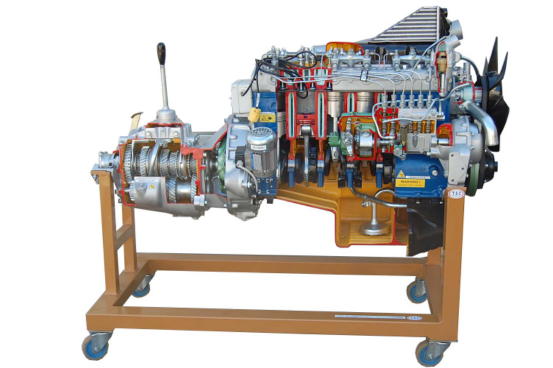 Diesel engineIn-line 6 cylinders and the suspension Electric-powered ...